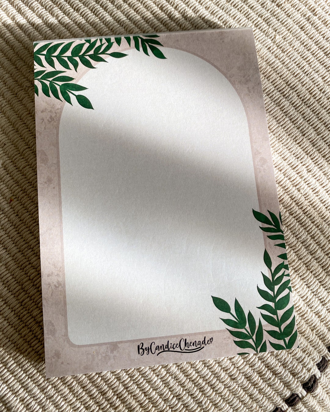 Laurel Leaf A6 Notepad, Mini Jotter, Paper Notes, Stationery Gift With ...