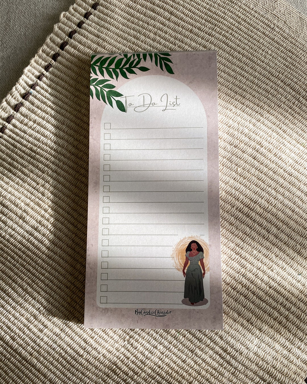 Curly Girl to Do List Black Woman Lined Notepad, Paper Notes ...