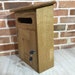 Handcrafted Oak Post Box Letter Box Postbox - Etsy UK