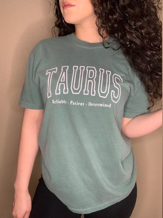 Taurus Zodiac Sign Shirt Zodiac Sign Shirt Taurus Tee | Etsy