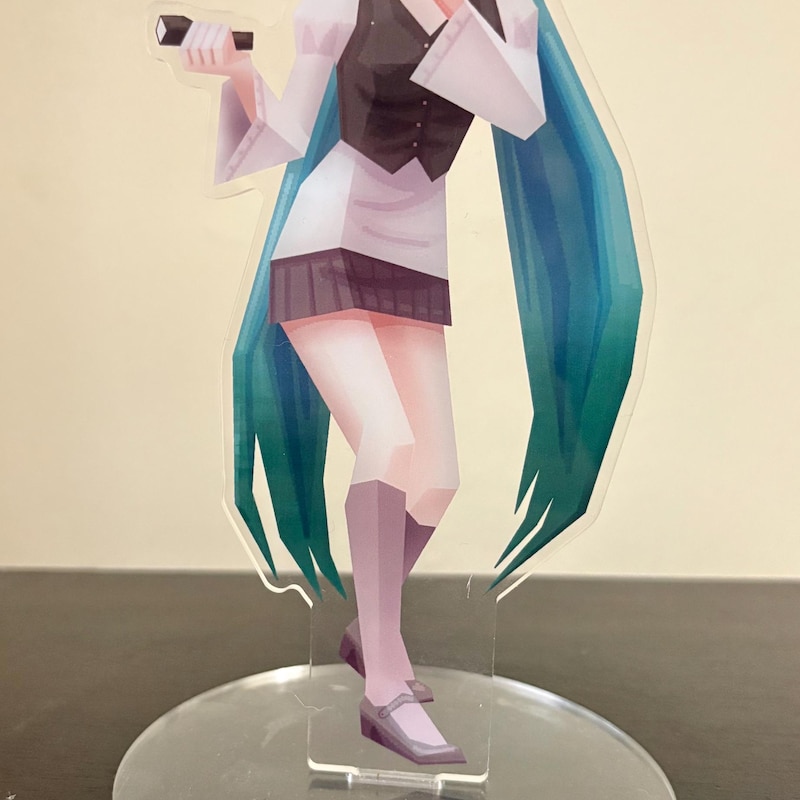 Hatsune Miku Doll Figure - Etsy