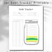 Debt Snowball Budgeting Payments Tracker Debt Jar, Finance Expenses ...