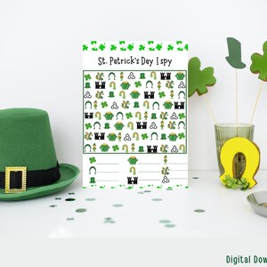 St. Patrick's Day Kids Activities Word Search, I Spy, Maze, Unscramble ...