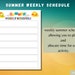 Summer Bucket List Planner Kids' Fun Activities Printable Weekly Summer ...