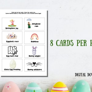 Easter Charades for Kids and Adults - Printable Family Game for ...