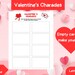 Valentine's Charades Game for Kids - Fun & Educational Holiday Party ...