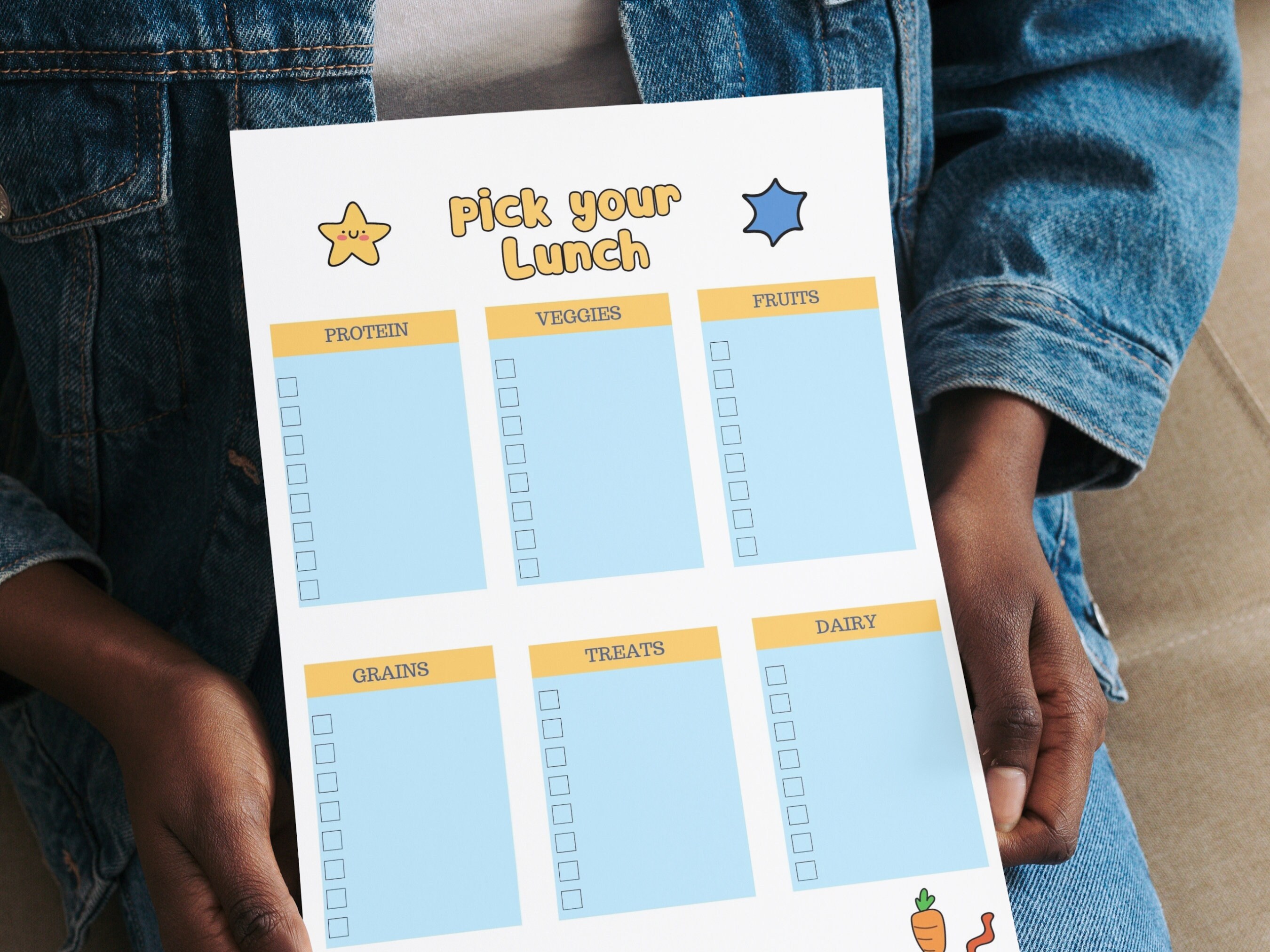 Back to School Lunch Menu Planner, Meal Planning for Kids, Perfect for ...