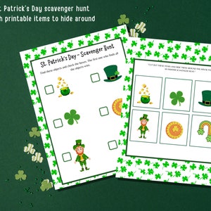 St. Patrick's Day Kids Activities Word Search, I Spy, Maze, Unscramble ...