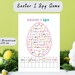 Printable I Spy Easter Activity Fun Look and Find Activity, Interactive ...