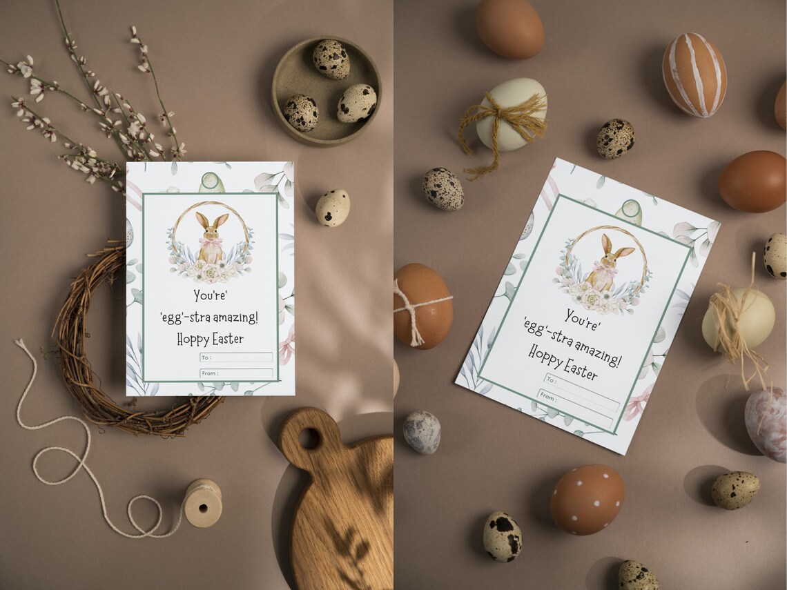 Easter Teacher Gift Tags, Bunny Favor Teacher Tags, Goodie Bag Tags ...