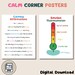 Calm Down Corner Posters Grounding Classroom Calming Technique Kid's ...