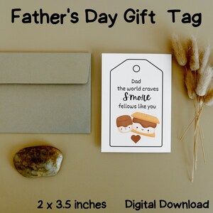 Father's Day Card With S'more Theme, Sweet 's'mores Dad Like You' Cards ...