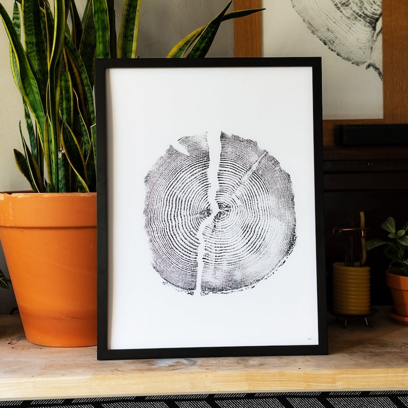 Rustic Wood Print - Etsy