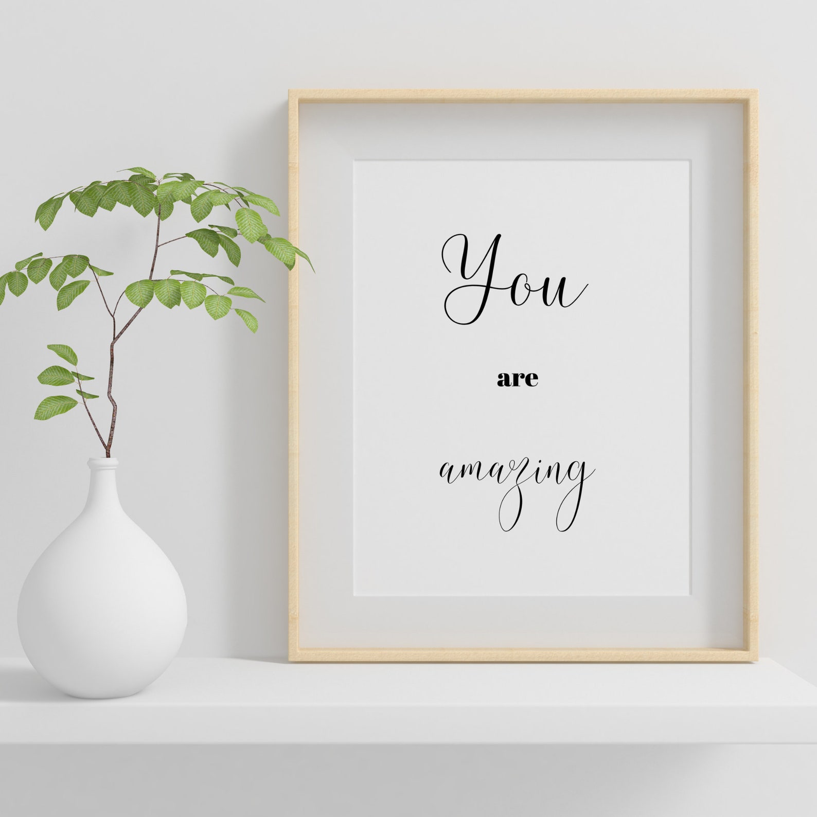 You Are Amazing | Quote Wall Art | Printable Wall Art Prints | Home ...