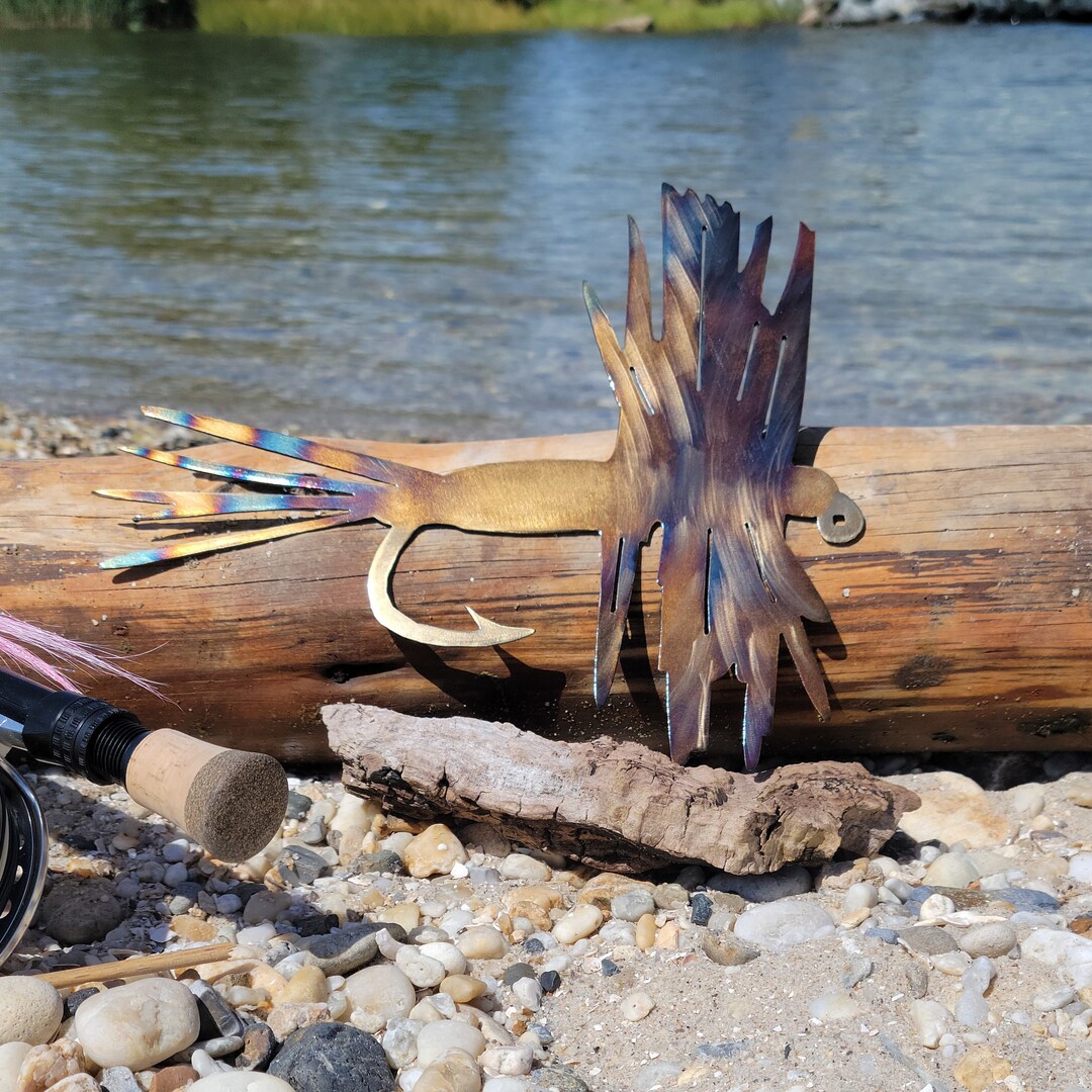 Dry Fly Wall Art - FREE SHIPPING - Etsy