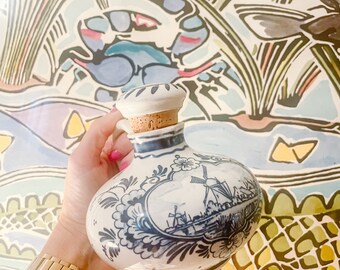 Delft Blue Cork Stopper - Etsy
