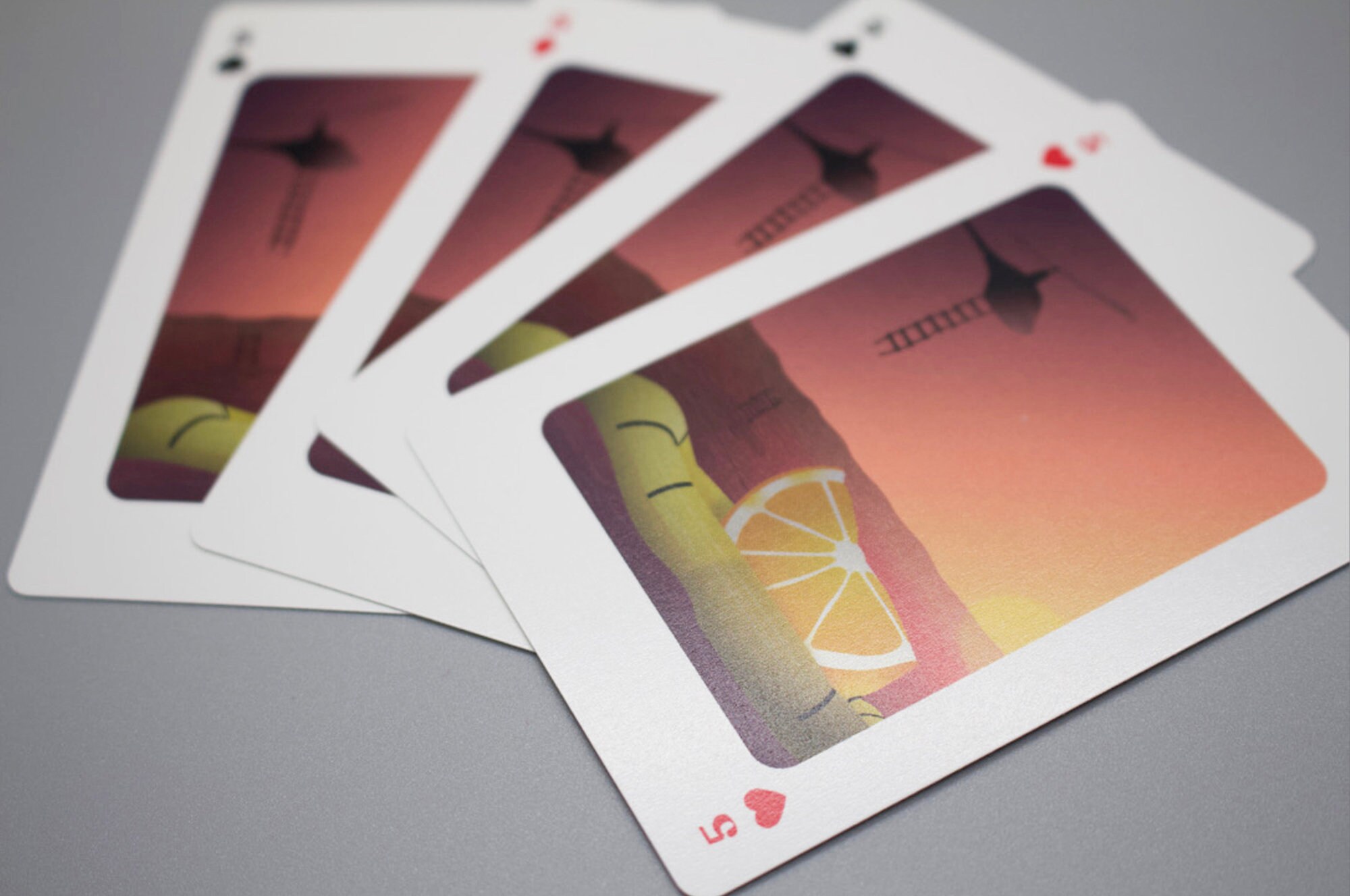 Fruits & Ladders Playing Cards - Etsy
