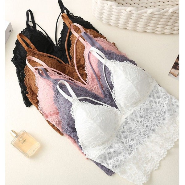 Sexy Lace Bra - Etsy