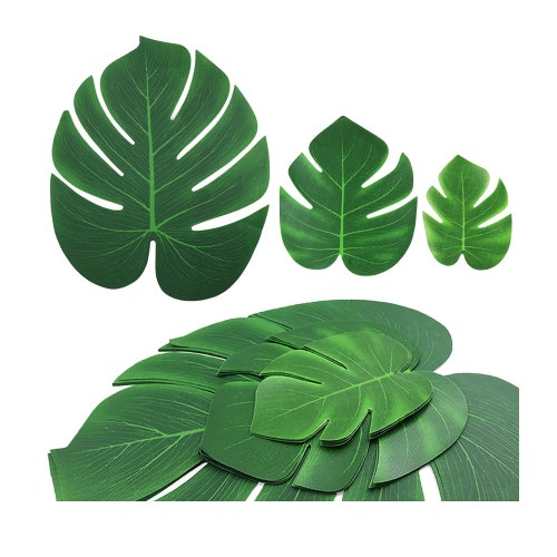 12 Palm Leaf Decorations Luau Tropical Party Beach Theme - Etsy