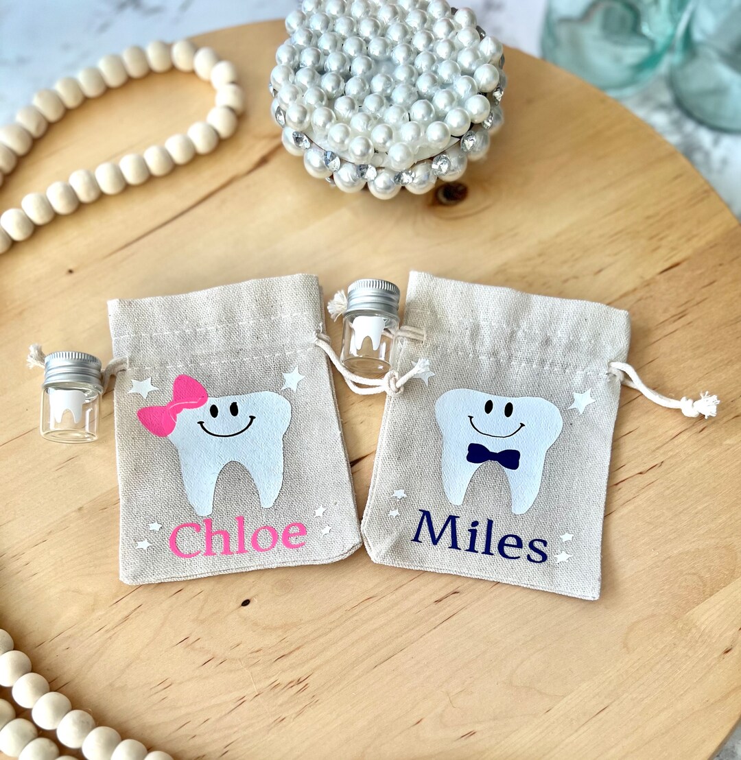 Personalized Tooth Fairy Bag/personalized/tooth Holder/tooth Fairy ...