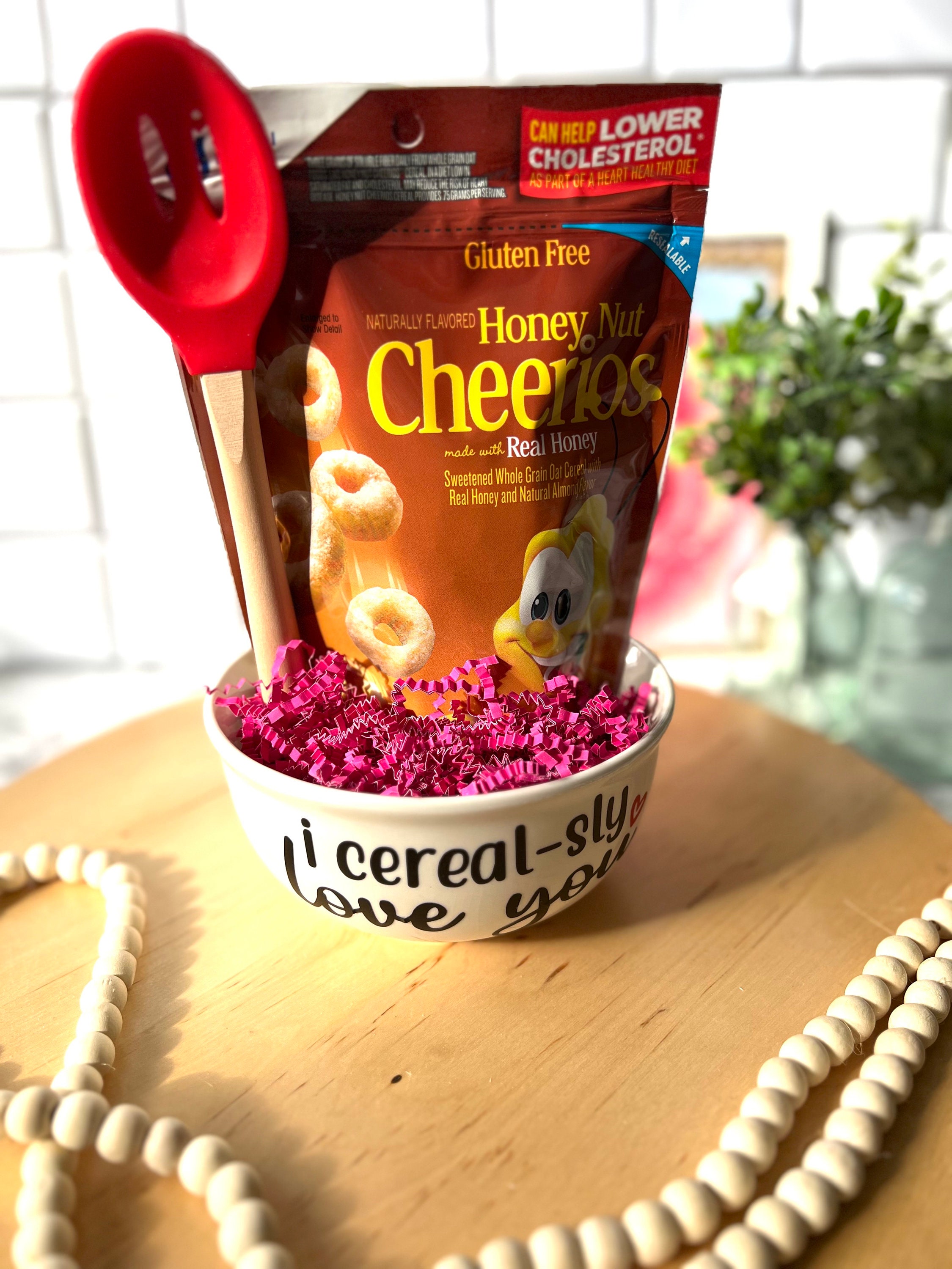 I Cereal-sly Love You Cereal Bowl/cereal Bowl/i Love You/gift for Kids ...