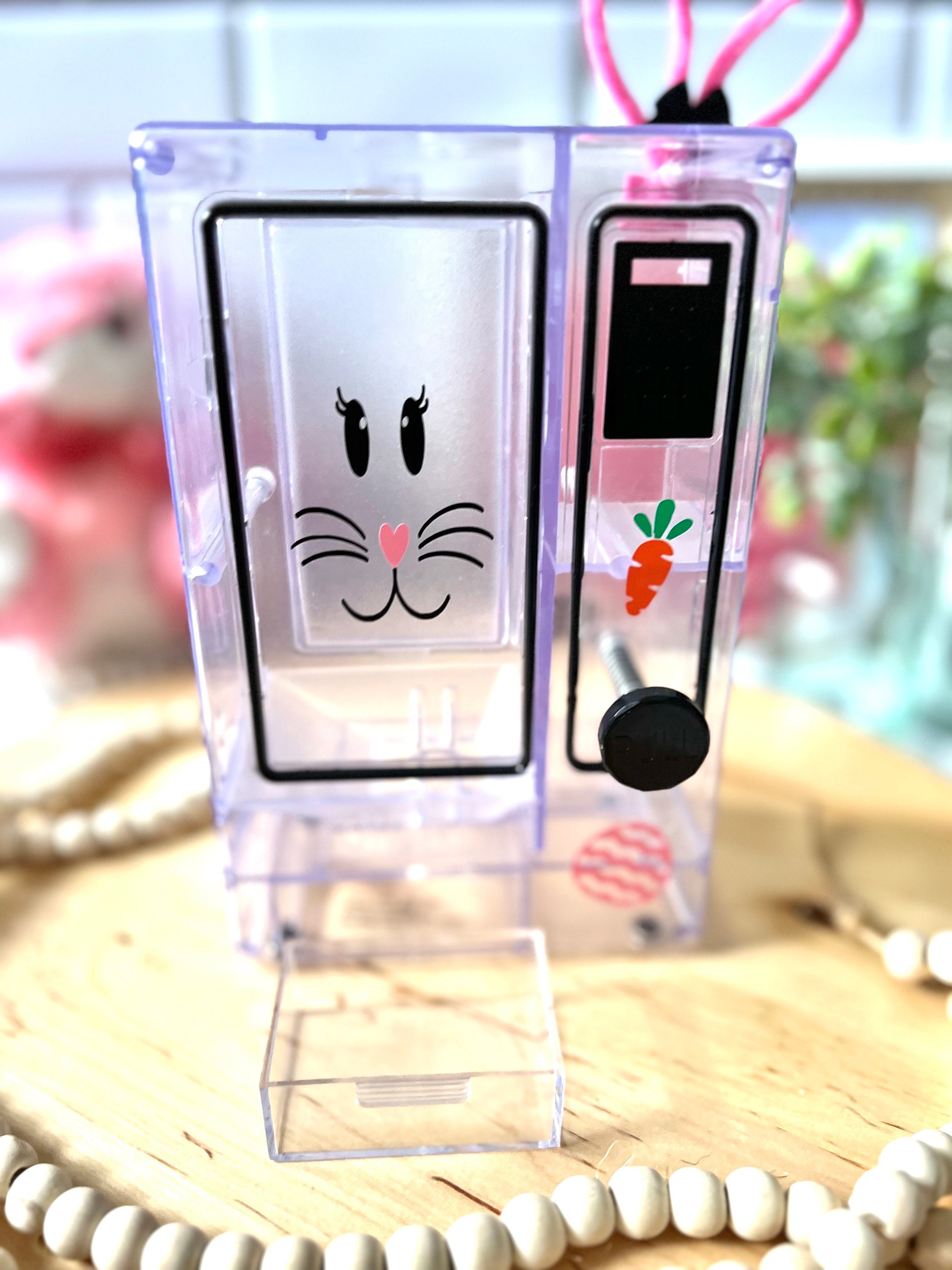 Mini Vending Machine/mini Candy Dispenser/bunny Candy Dispenser/easter ...