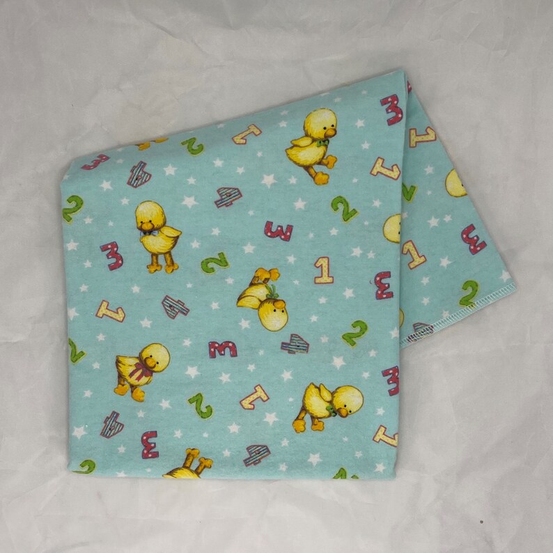 Ducks and Numbers Receiving Blanket - Etsy