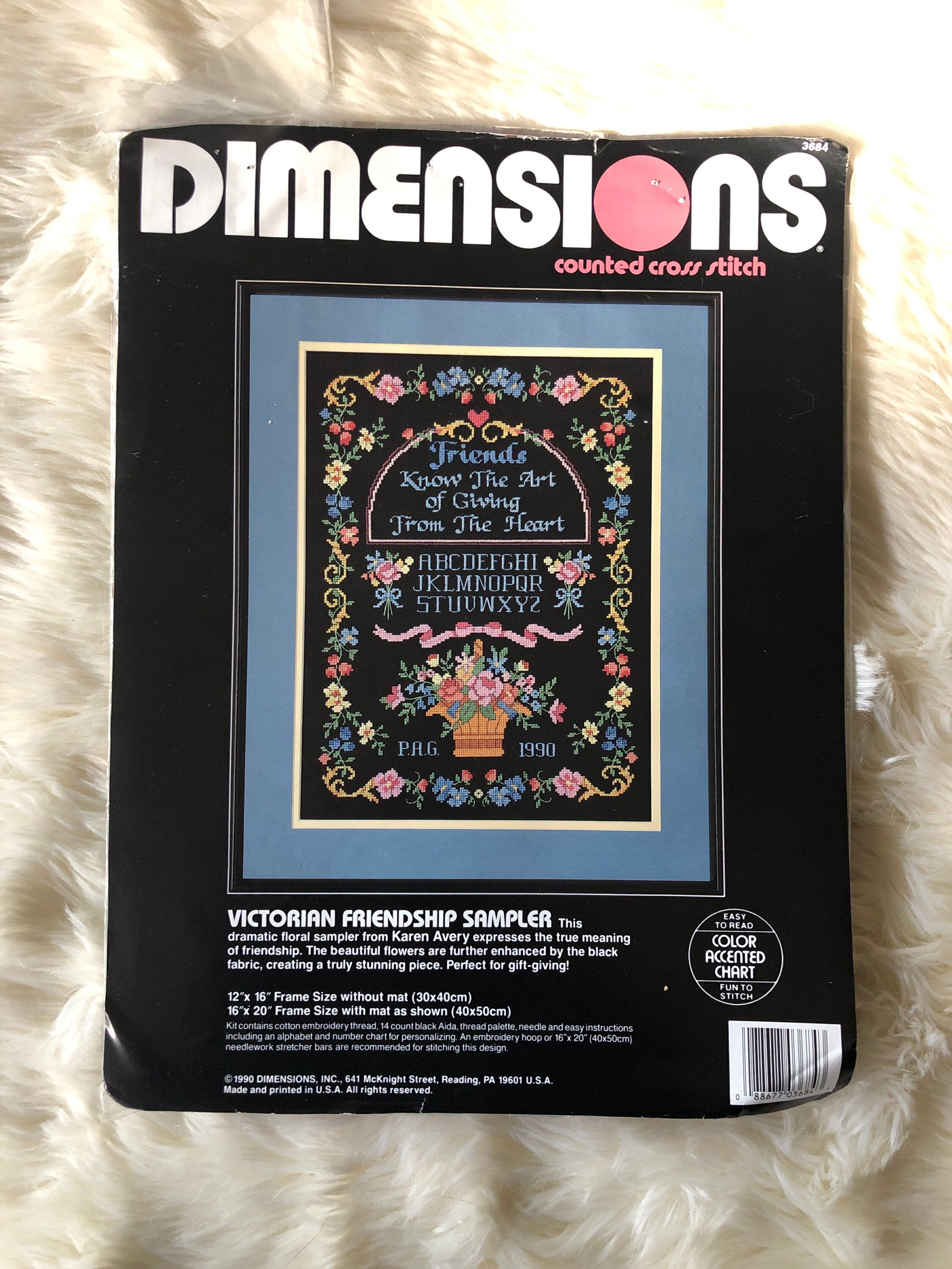 Dimensions Victorian Friendship Cross Stitch Kit 3684 - Etsy