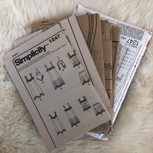 Simplicity 20s Flapper Costume Pattern 1247 Size 6-12 - Etsy