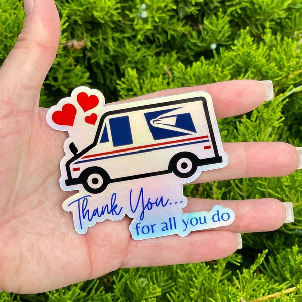 Mail Carrier Decal - Etsy