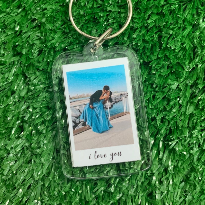 Mini Polaroid Keychain - Etsy