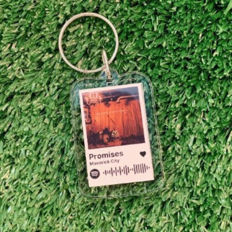 Spotify Song Keychain - Etsy