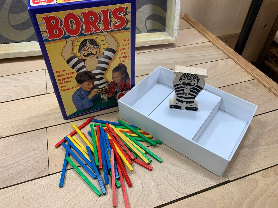 Vintage Game BORIS the Exciting Game of Jumbo Who is the First to Lose ...