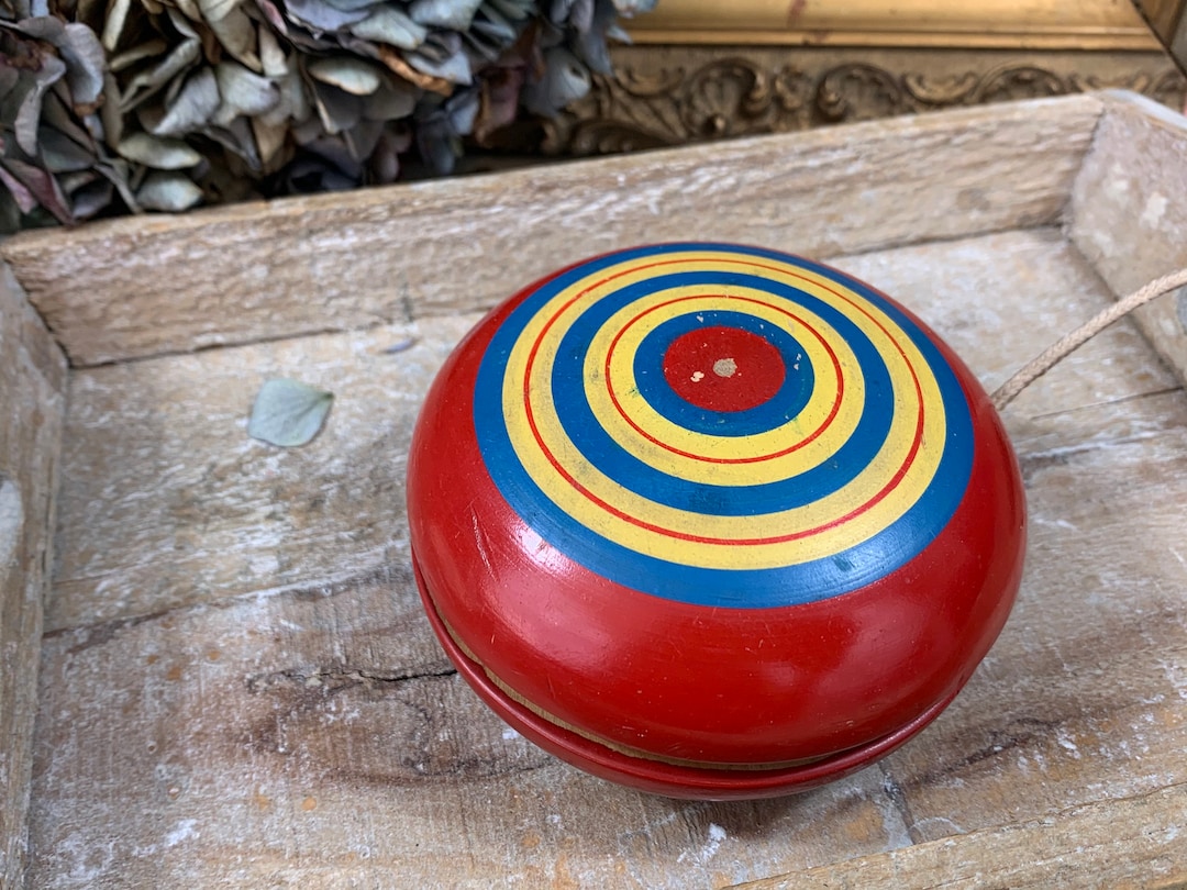 Large Colorful Wooden Toll Toys - Etsy