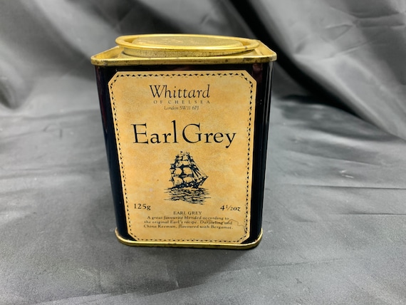Vintage Whittard of Chelsea Earl Grey Tea - Etsy