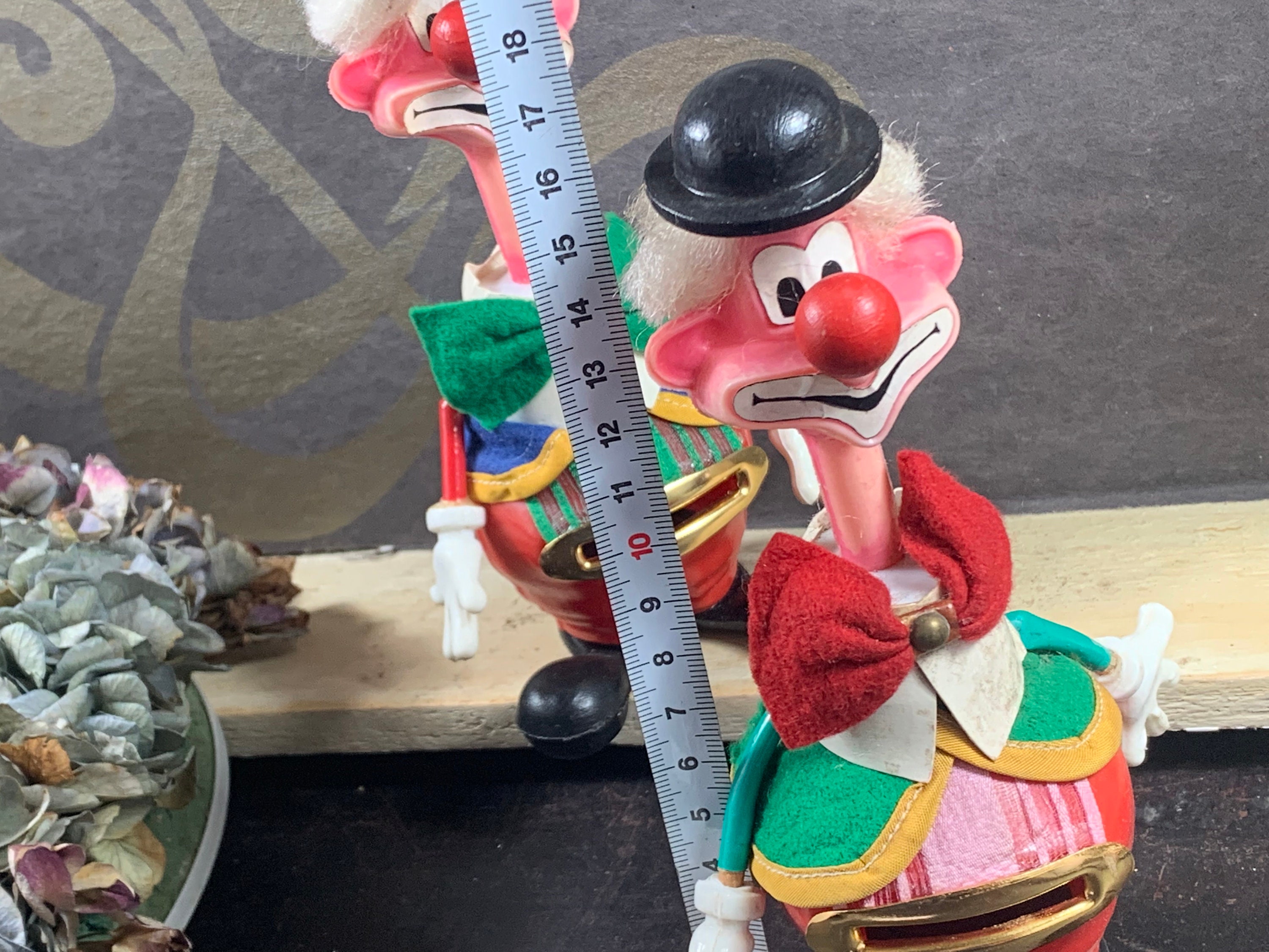 Vintage - Nice Set of 2 Plastic Clowns - Money Boxes - - Etsy UK