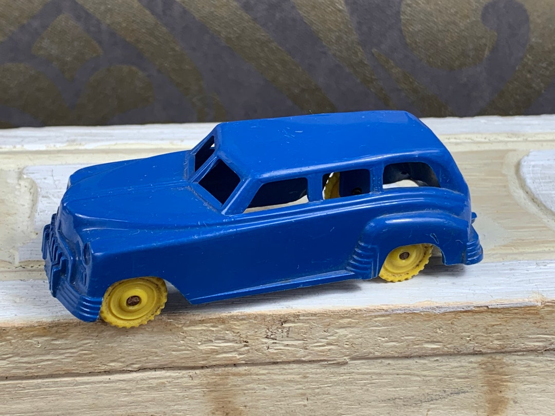 Vintage 1940's or 50's Blue Plastic Cheerio Car - Etsy New Zealand