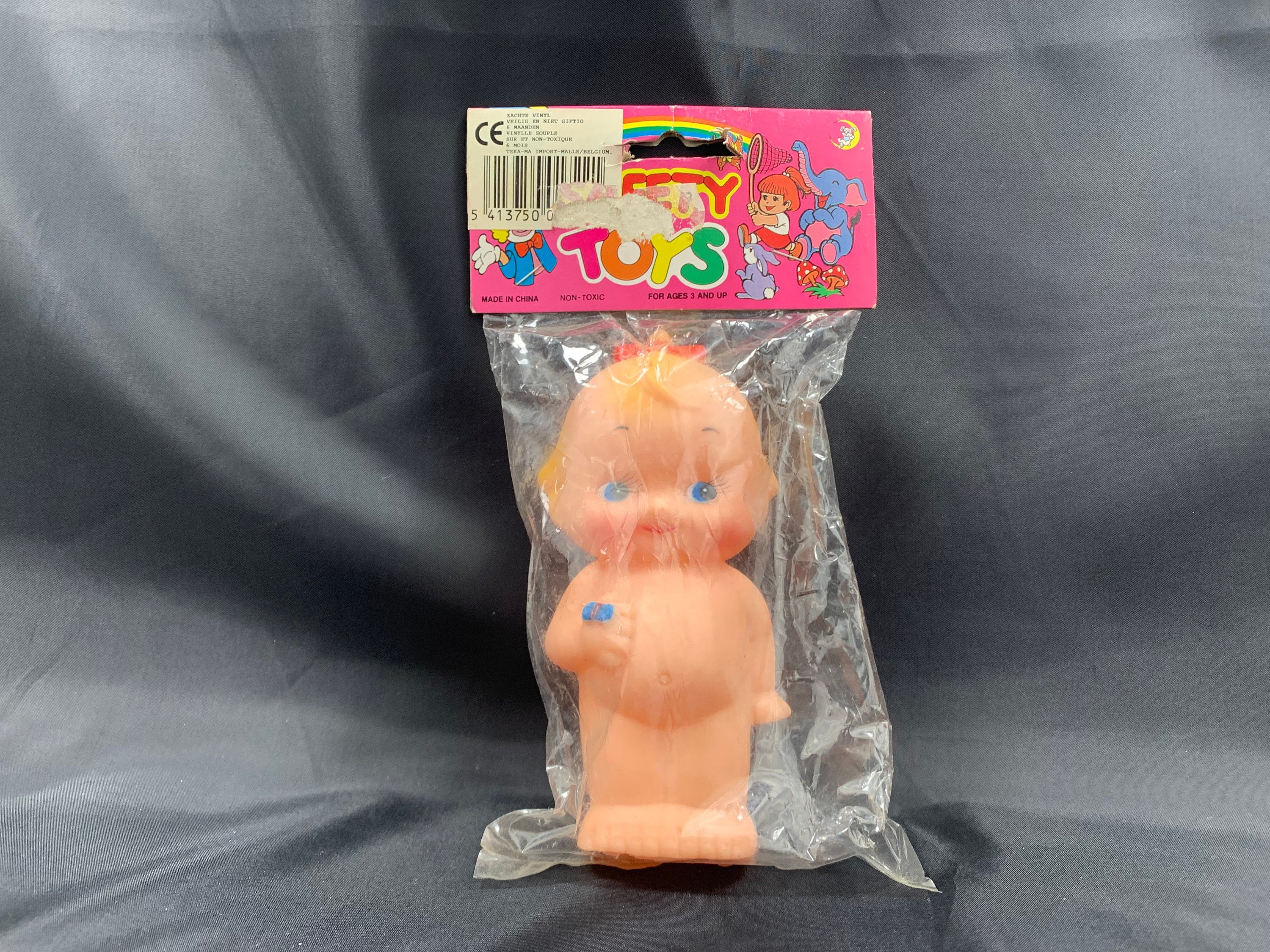 Vintage Rubber Squeaky Doll in Mint Condition 70s Squeeze - Etsy