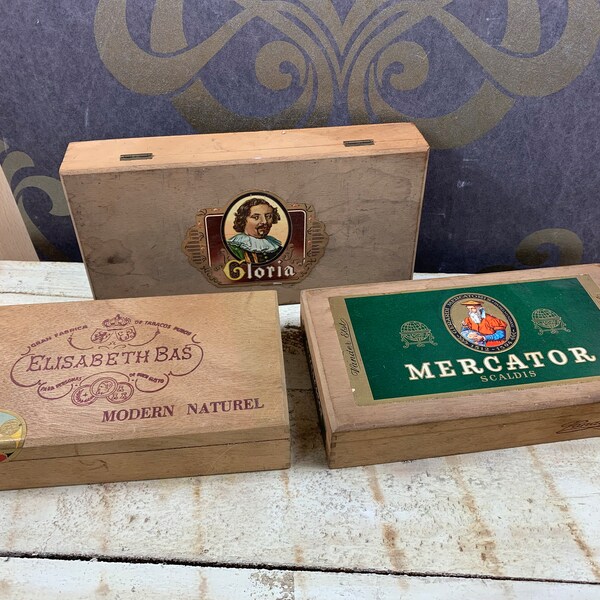 Wooden Cigar Box - Etsy