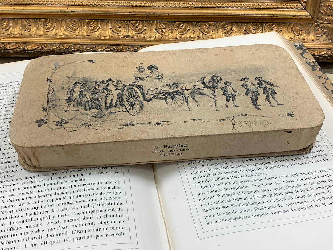 Brocante Cardboard Box - Shabby Cardboard Box - Country Style ...