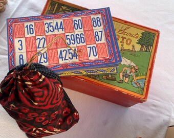 Vintage Lotto Game - Etsy