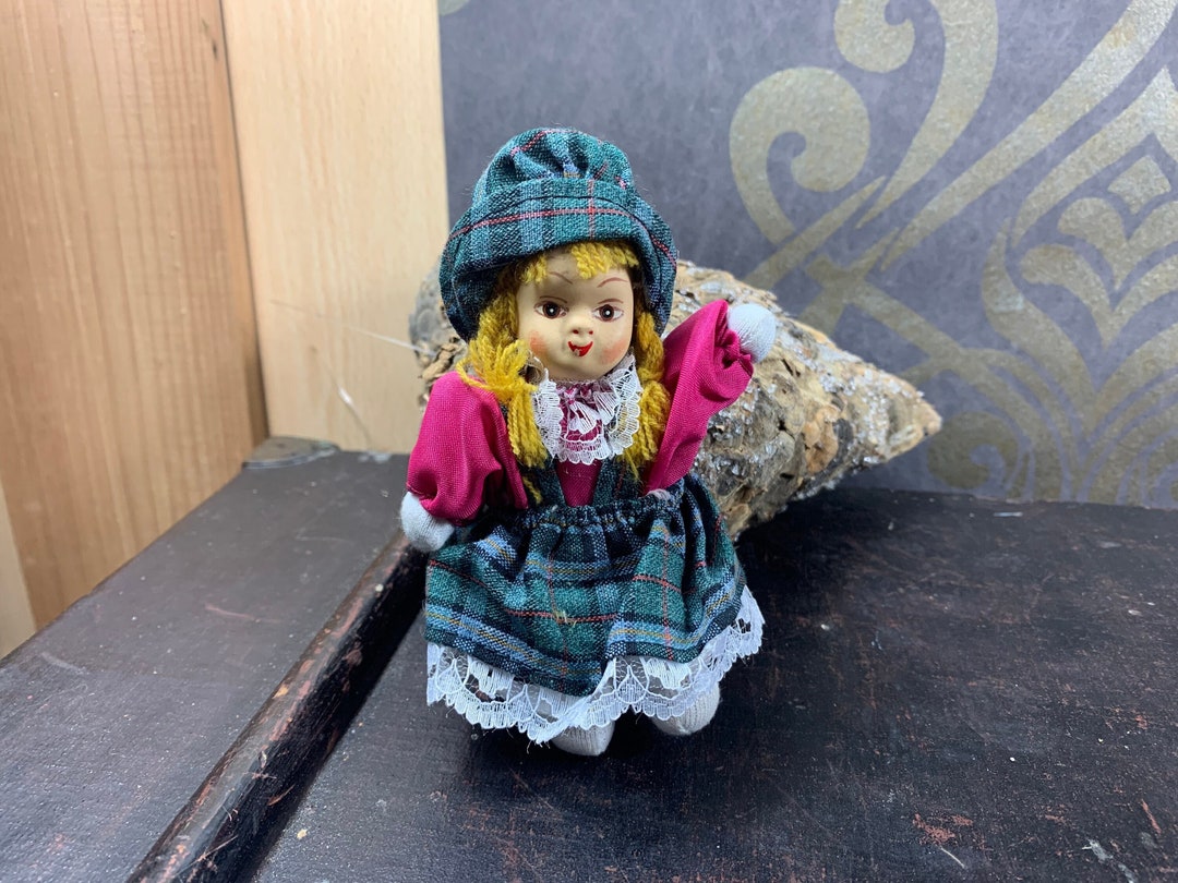 Sandbag Doll - Unique Doll With Porcelain Head, Her Body is Filled With ...