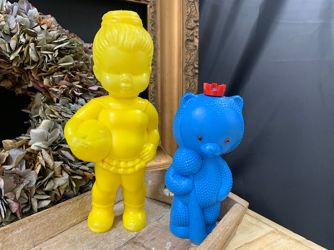 Rare Vintage Toys 2 Plastic Dolls Old Plastic Toys Cheap Old Toys ...