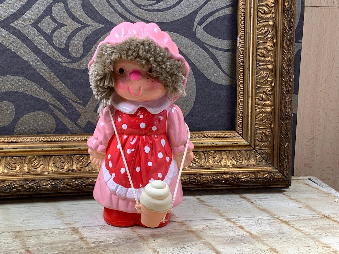 Money Box - Ice Cream Doll - Porcelain - Large Beautiful Money Box ...
