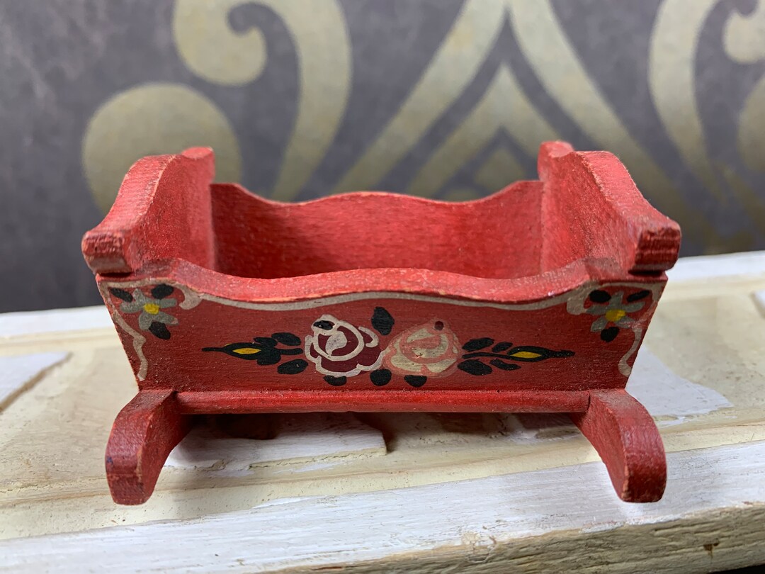 Dora Kuhn Crib Dora Kuhn Dollhouse Furniture Wooden Crib Crib for ...