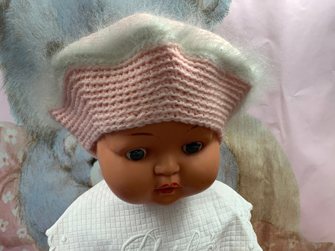 So Cute, This Beautiful Vintage Baby Hat Baby or Doll Hat Girl Hat ...