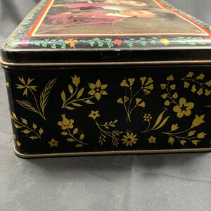 Beautiful Large Metal Cookie Box - - Etsy