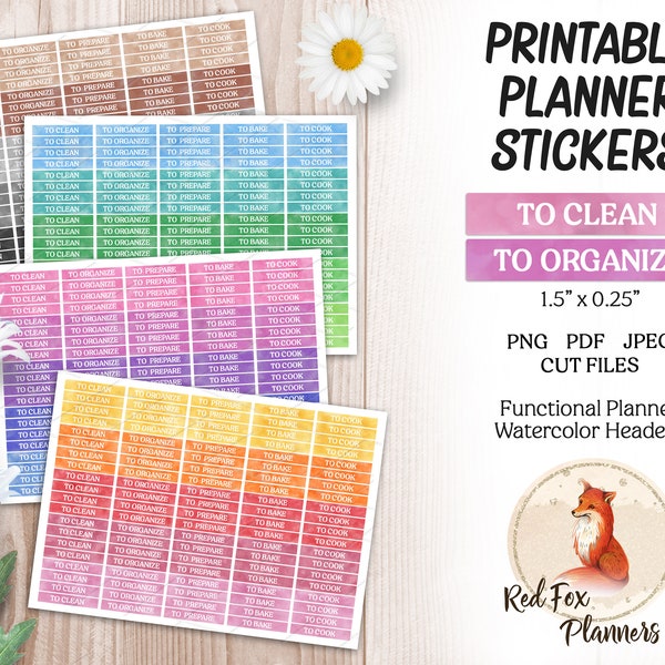 Planner Labels - Etsy