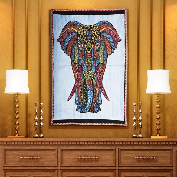 Elephant Tapestry - Etsy
