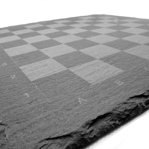 High-quality Chess Board Made of Natural Slate 25 X 25 Cm chess Set ...